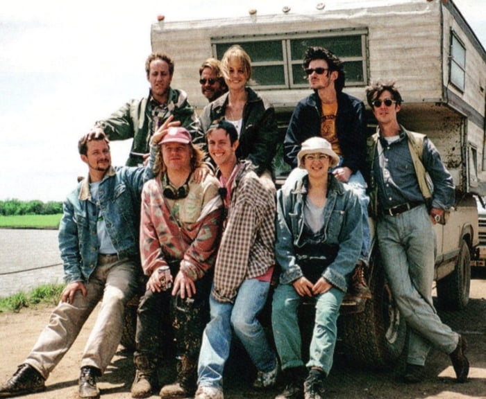 The storm chaser gang from Twister (1996). Fun movie. RIP Philip ...