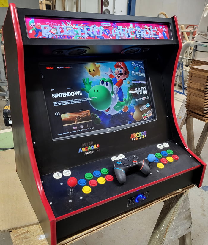 Selfmade tabletop arcade - 9GAG