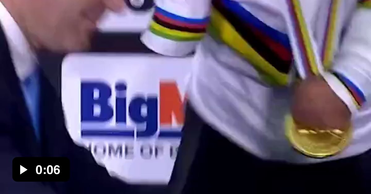 They gave a wristwatch to the amputee champion. - 9GAG