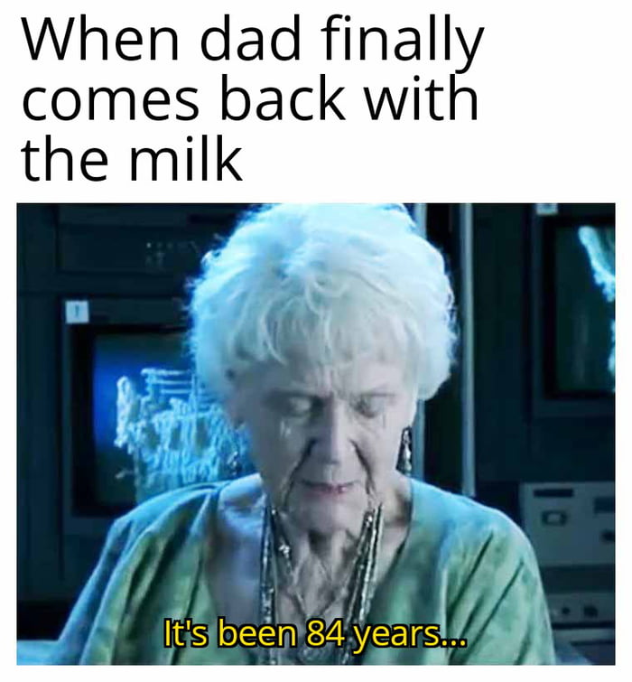Thats some old milk - 9GAG