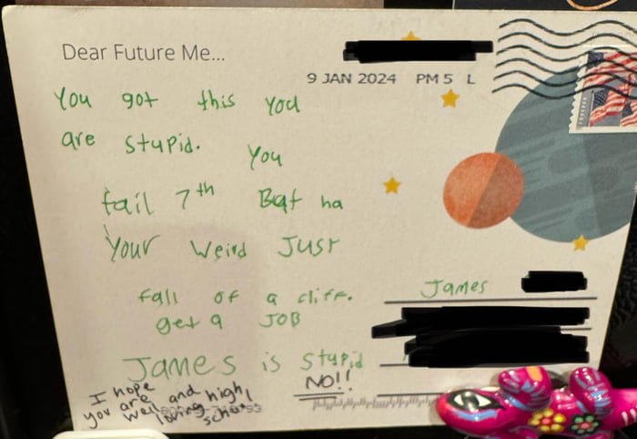 Dear Future Me… - 9GAG