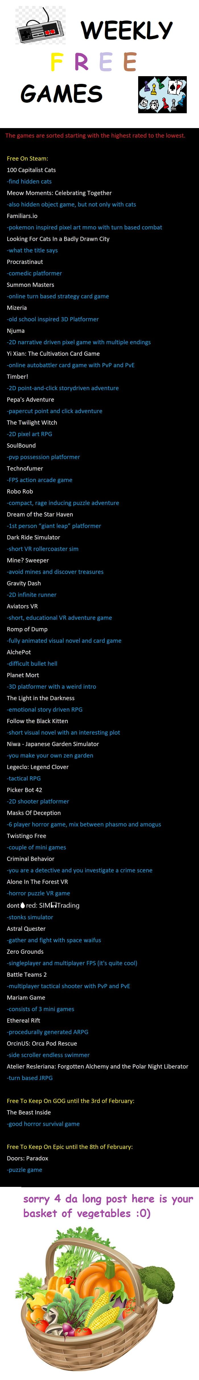 Weekly Free Games - 9GAG