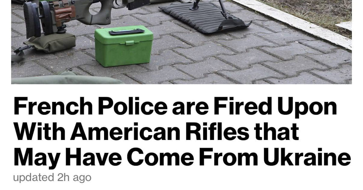 Thirty eight modified Precision International large-caliber rifles were ...