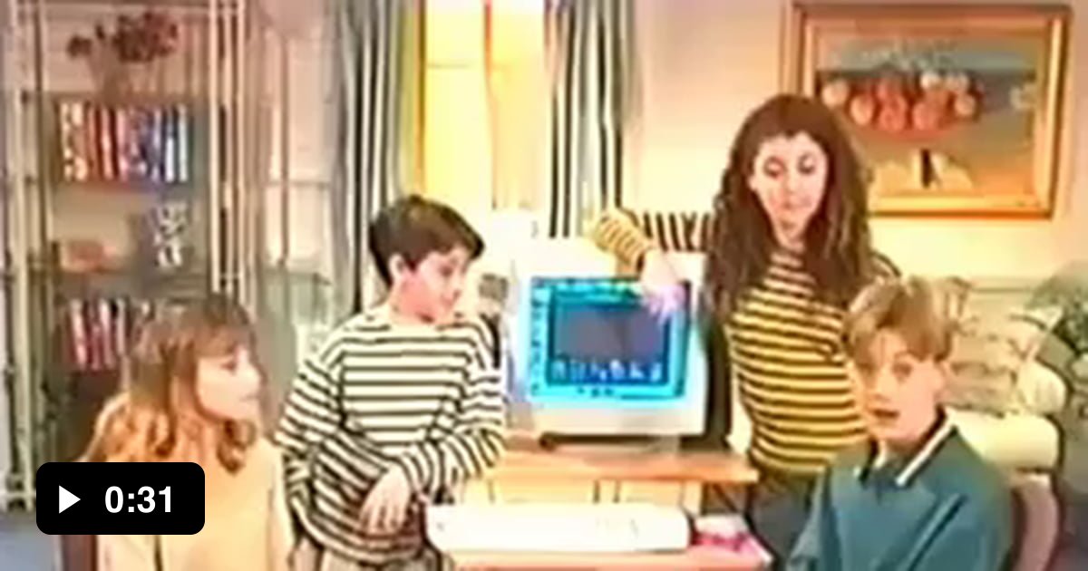 Kids' introduction to internet in 1997 - 9GAG