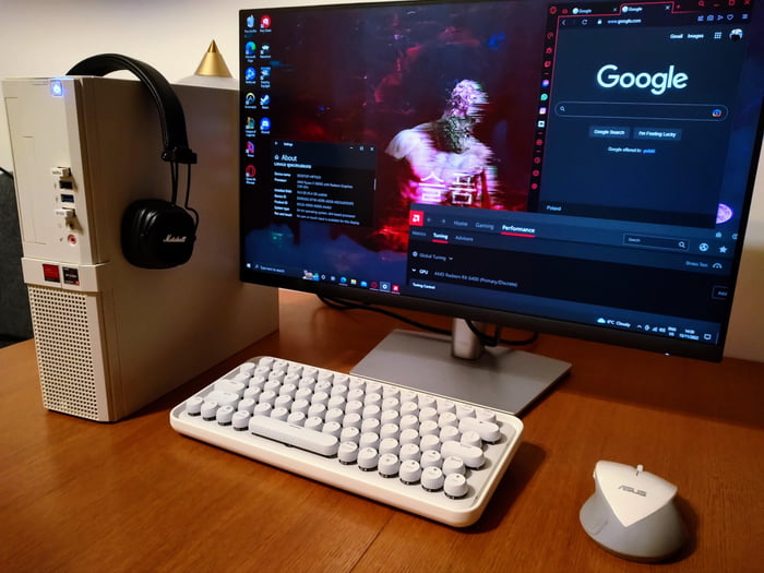 Tiny, full wireless, full AMD HTPC (5600G + RX6400) - 9GAG