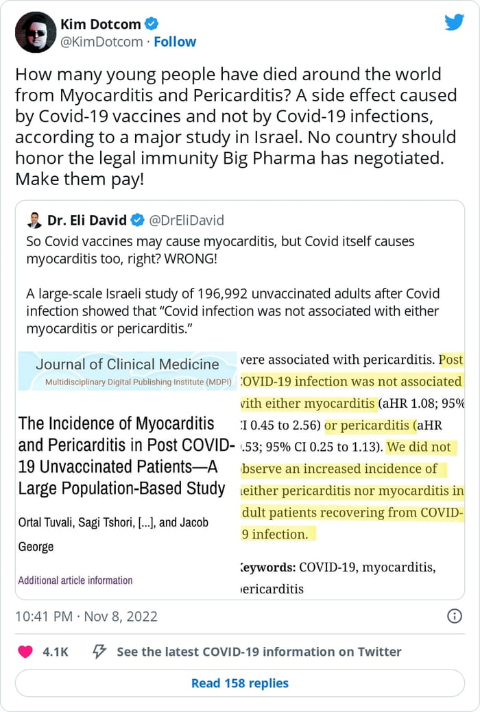 The Incidence Of Myocarditis And Pericarditis In Post Covid-19 ...