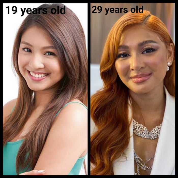 Which one is better in your preference? (Same woman, 10 years difference) - 9GAG