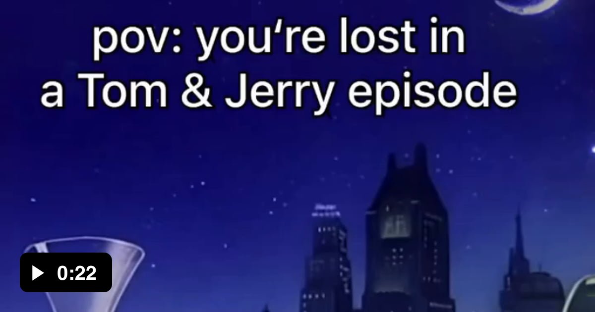 I miss my childhood watching Tom & Jerry in the evening without worrying about having problems ...