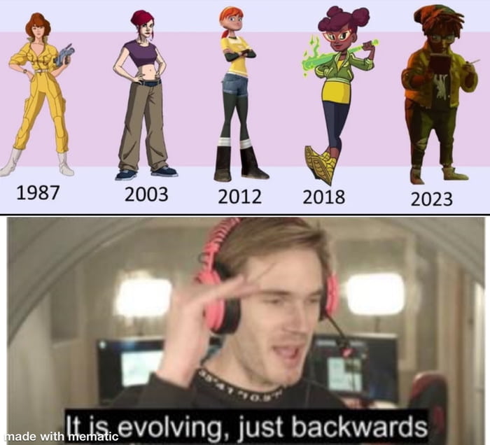 TMNT evolving - 9GAG