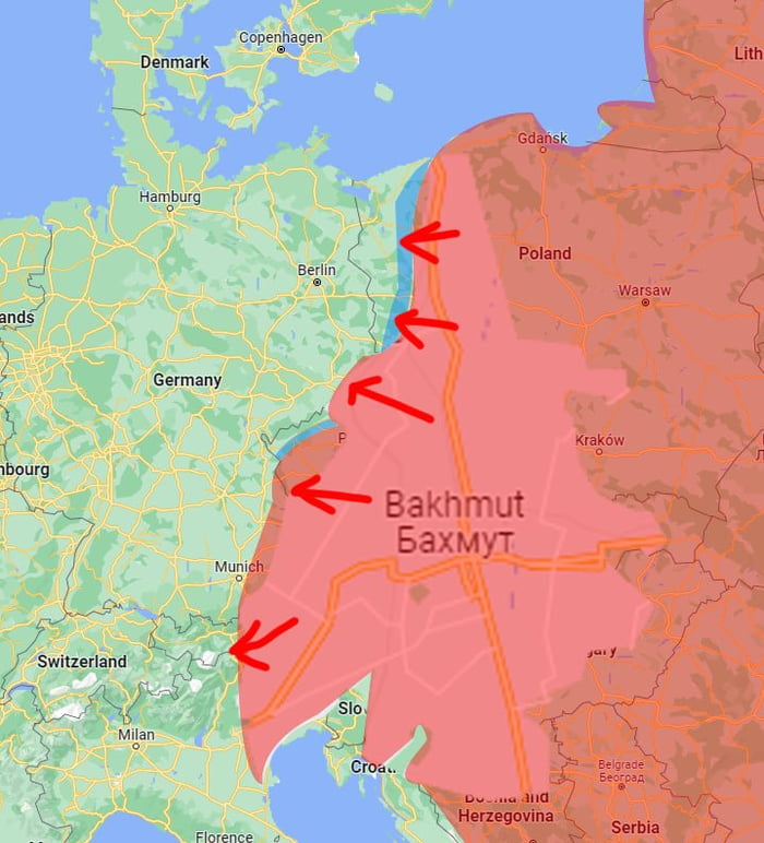 What they think the capture of Bakhmut means 😂 - 9GAG