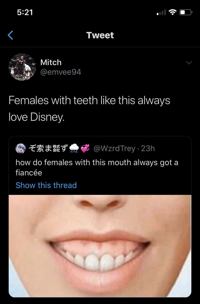 Disney Teeth - 9GAG