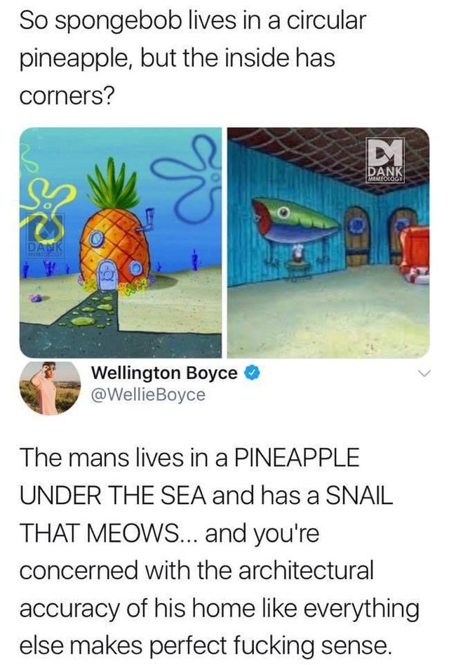 Pineapple is round - 9GAG
