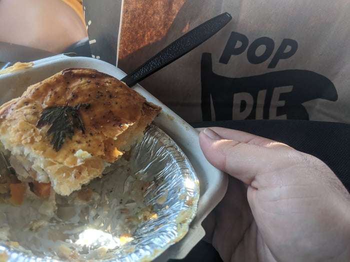 Chicken pot pie from POP PIE Co in SD, CA - 9GAG