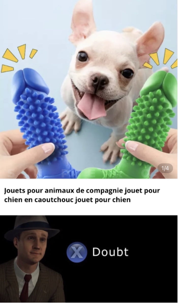 It says toys for animals...doubt - 9GAG