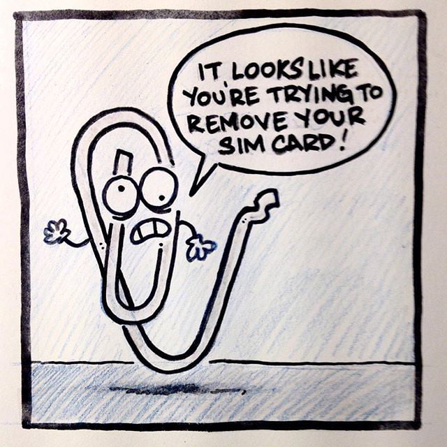 Clippy's demise - 9GAG