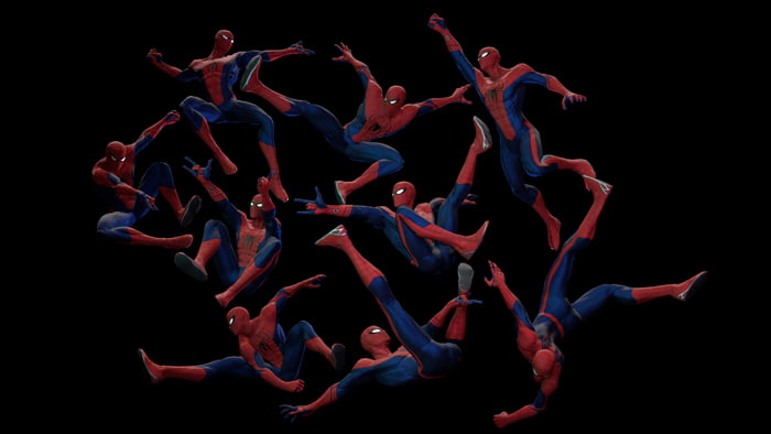 Recreated some of the swinging poses from TASM 1. Most are from the ...