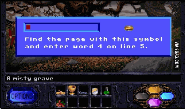 Old games had a type of DRM that required you have a copy of the game ...