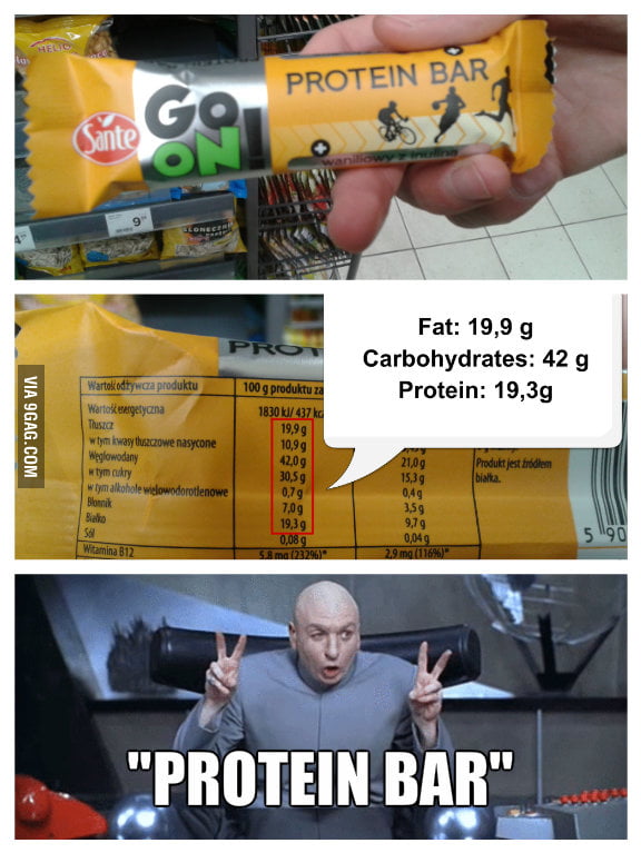 Protein bar in Poland - 9GAG