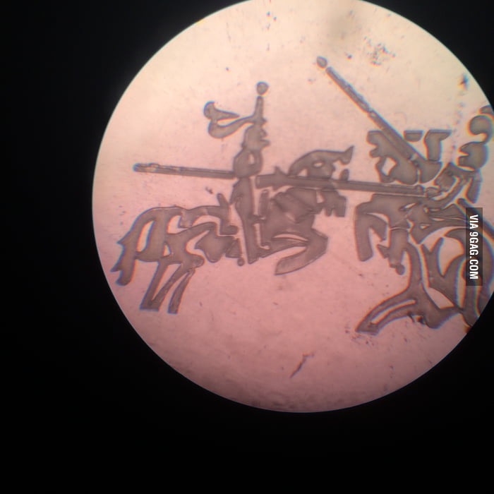 Dat microscope skill! - 9GAG