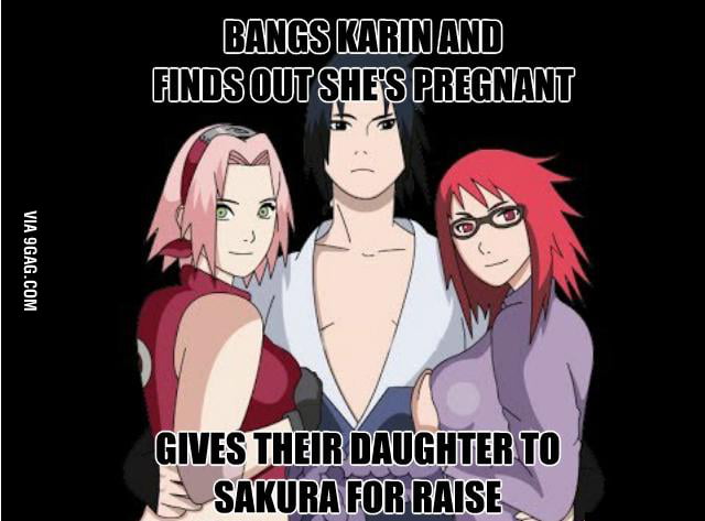 Douchbag Sasuke or Ultimate friendzone for Sakura? - 9GAG