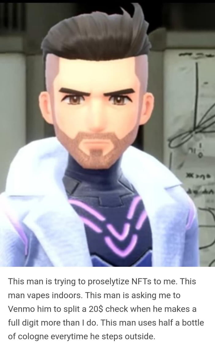 New pokemon professor is a Chad - 9GAG