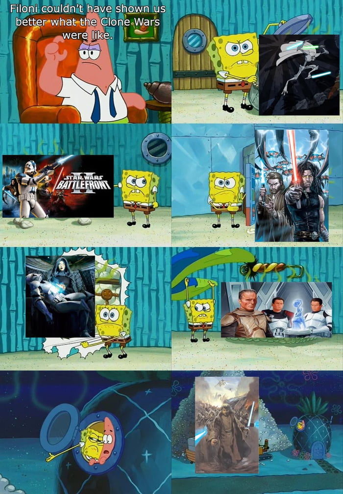 Kinda sad how little recognition the authors of the Clone Wars ...