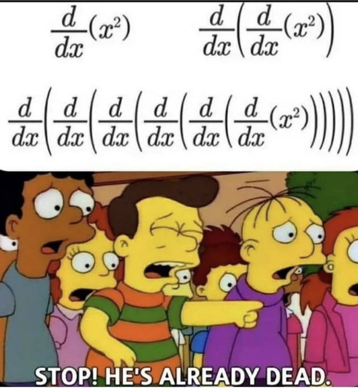Hans get the derivative ! - 9GAG