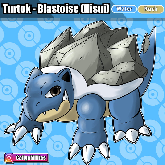 Alternative Blastoise Design - 9GAG