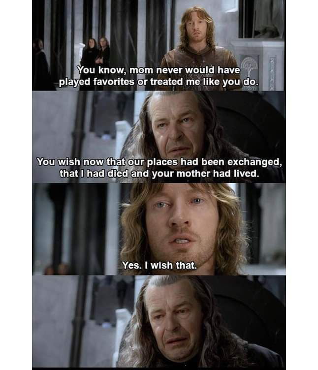 Boromir Vs Faramir