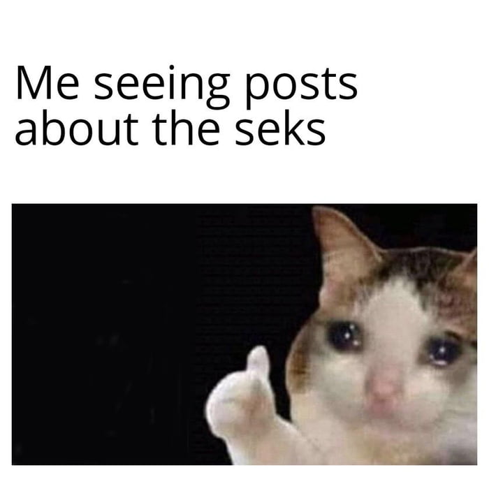 Ah Yes The Seks I Get The Seks A Lot So I Can Relate To All The