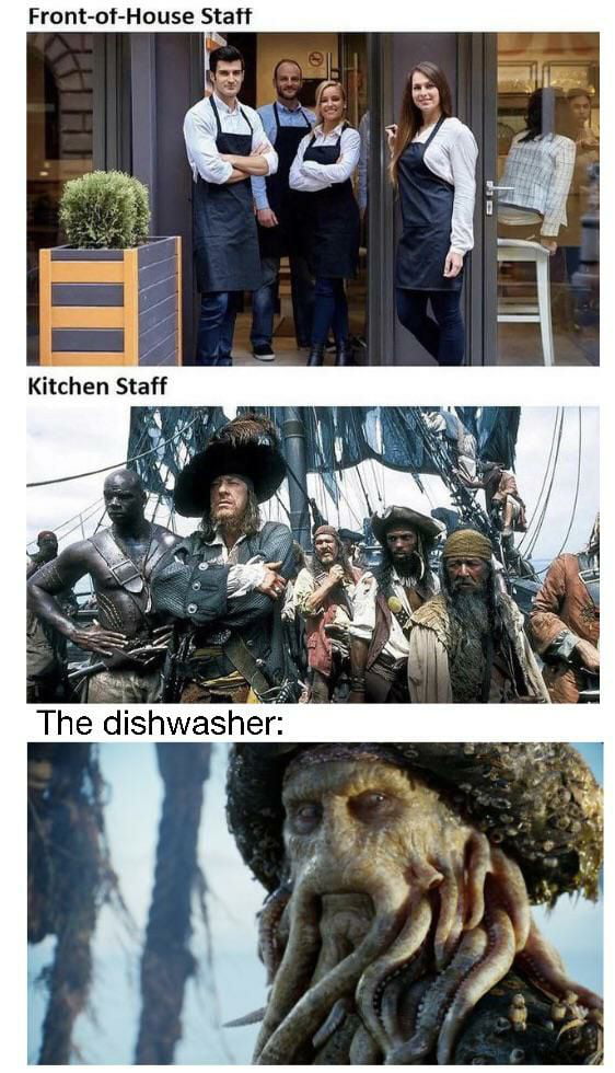 My friend working in restaurant says this meme is relatable. - 9GAG