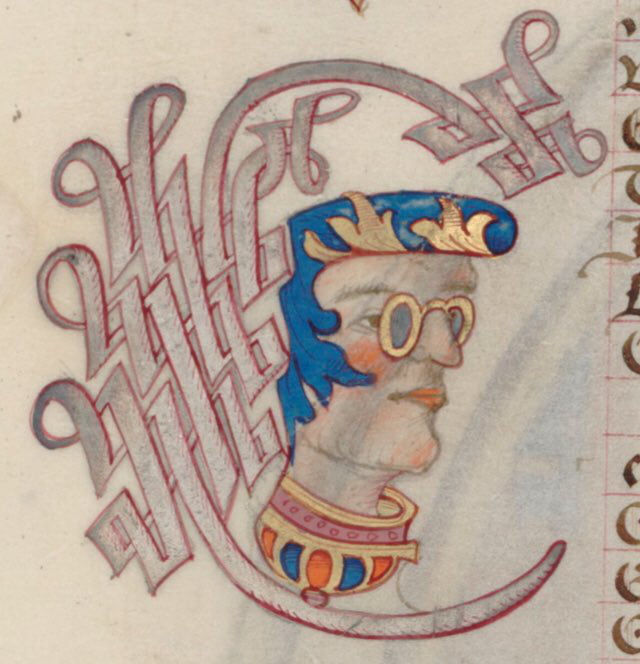 This Medieval French manuscript illustration of a dude (ca 1518) - 9GAG