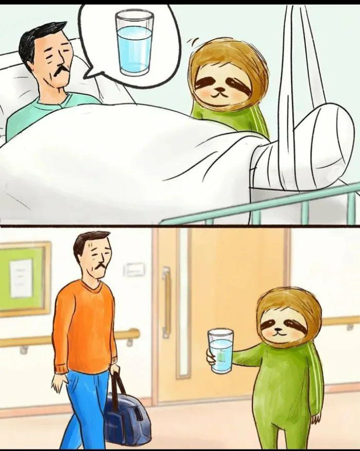 Saw these sloth memes from another post and thought I should collect ...