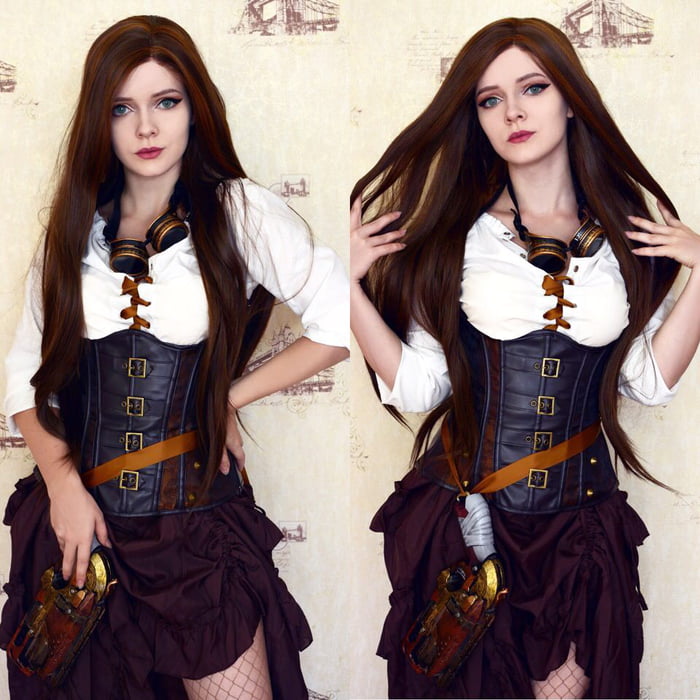 Steampunk cosplay by Evenink - 9GAG