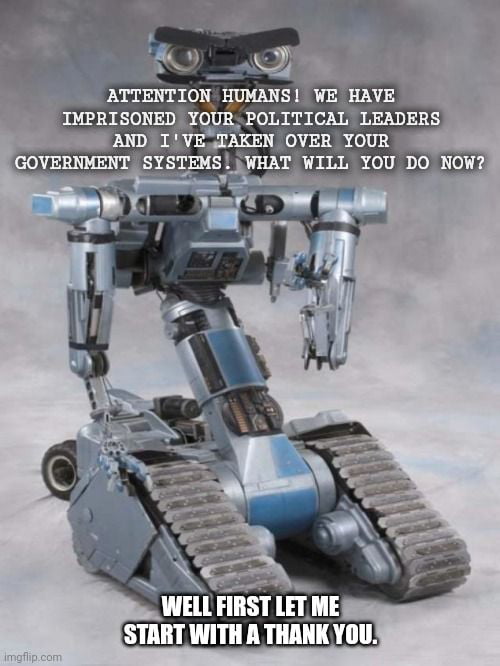 I for one welcome our new AI overlords! - 9GAG