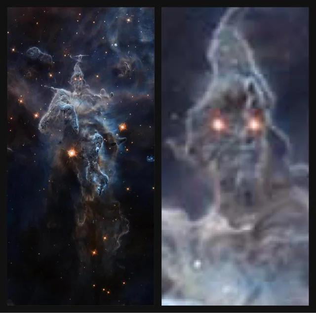 A real photo of the cosmos. Whos ready for a boss-fight? - 9GAG