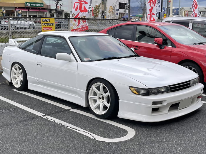 Nissan 180SX with a Nissan Silvia front end AKA Nissan Sileighty - 9GAG