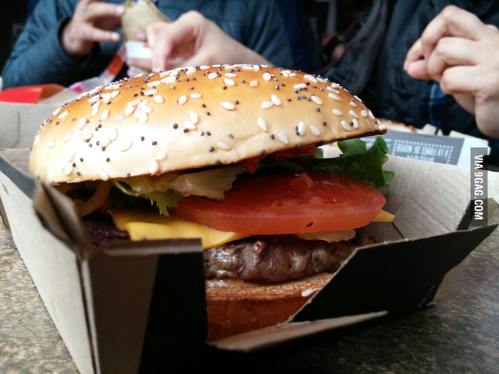 The Mighty Angus from McDonalds, Canada - 9GAG