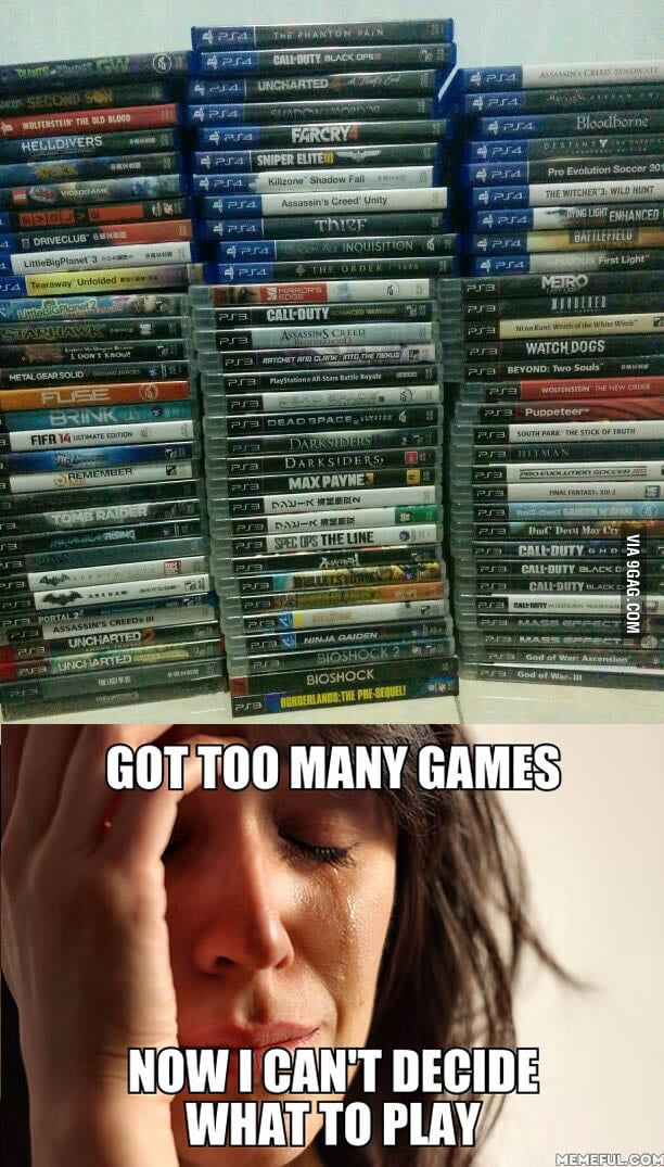 Most gamer problem.. anyone else shares the same feeling? - 9GAG
