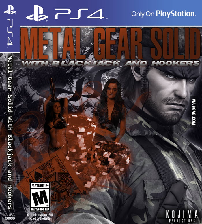Leaked Box Art for Kojima's Next Game - 9GAG
