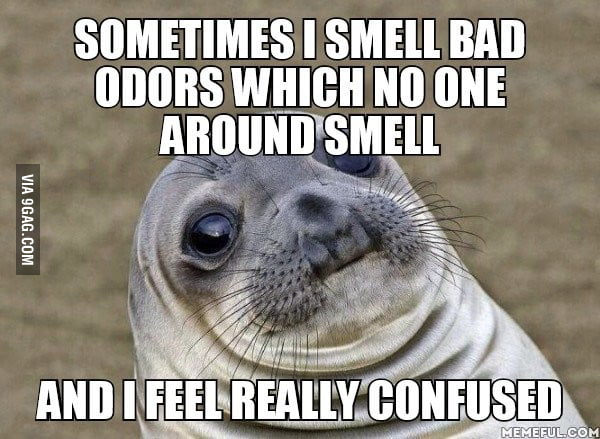 Maybe I can smell demons or something because it's really stinks - 9GAG