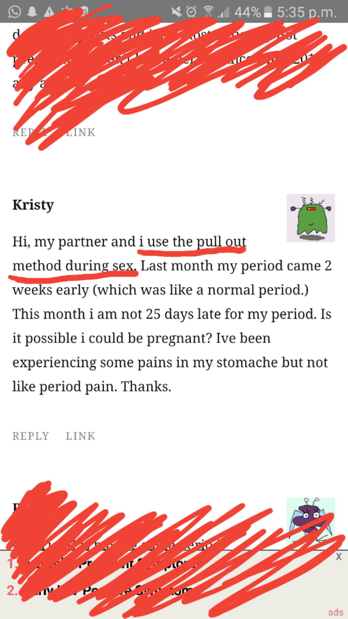 Yes people still believe in the pull out method - 9GAG