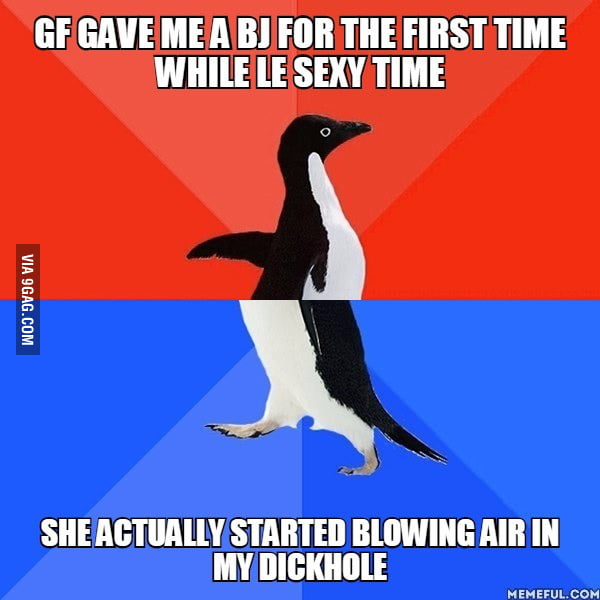I just couldn't tell her that she's playing the skin flute wrong :/ - 9GAG
