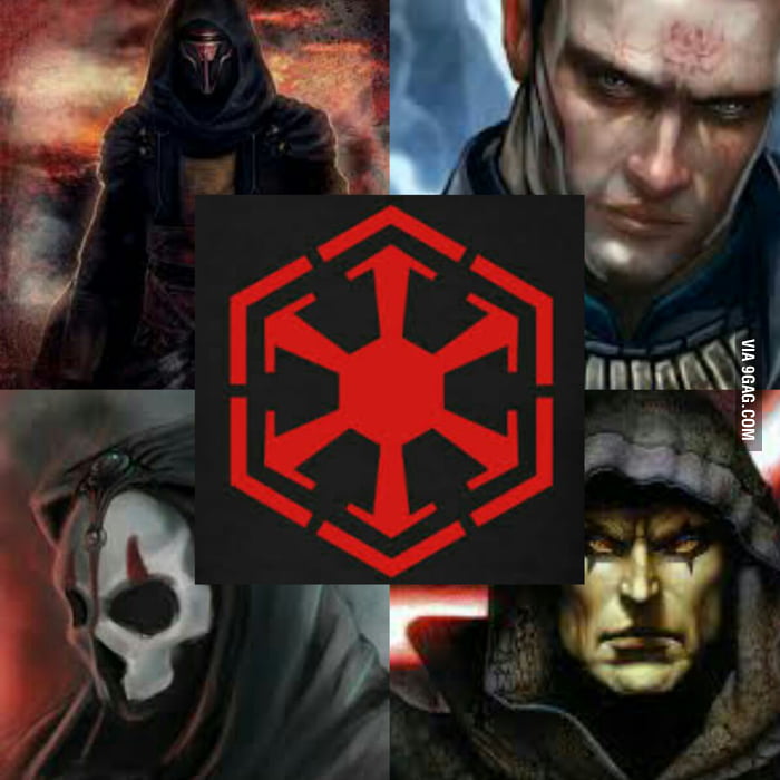 My top 4 Sith Lords: Revan, Exar Kun, Nihilus, and Bane - 9GAG