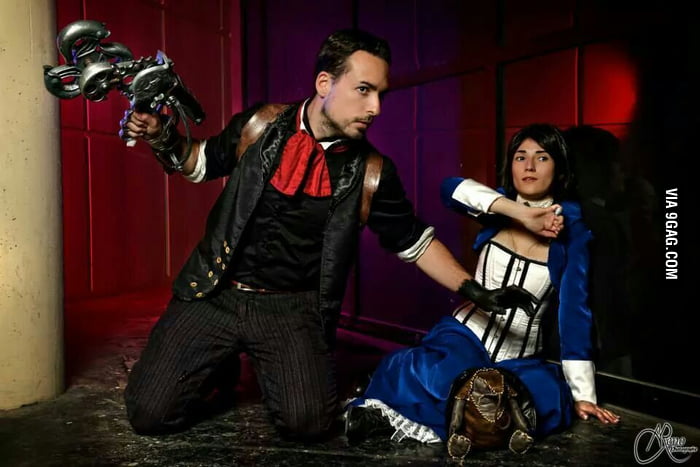 Our Bioshock Infinite cosplay. Hope you like - 9GAG