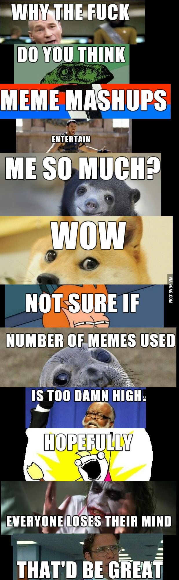 Meme mashup. - 9GAG