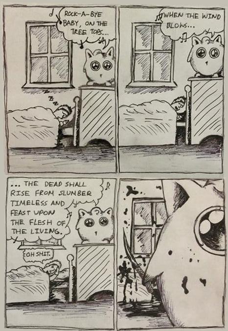 Somebody at my school has been leaving around hilariously creepy ...