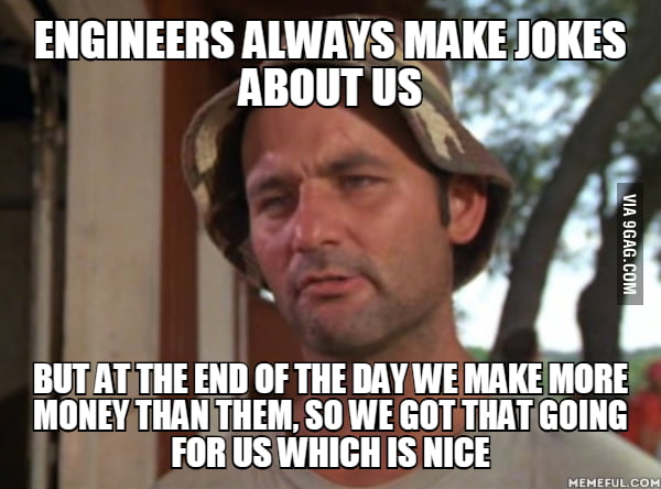 No, we (architect) aren't just some p*ssys who can´t handle engineering ...