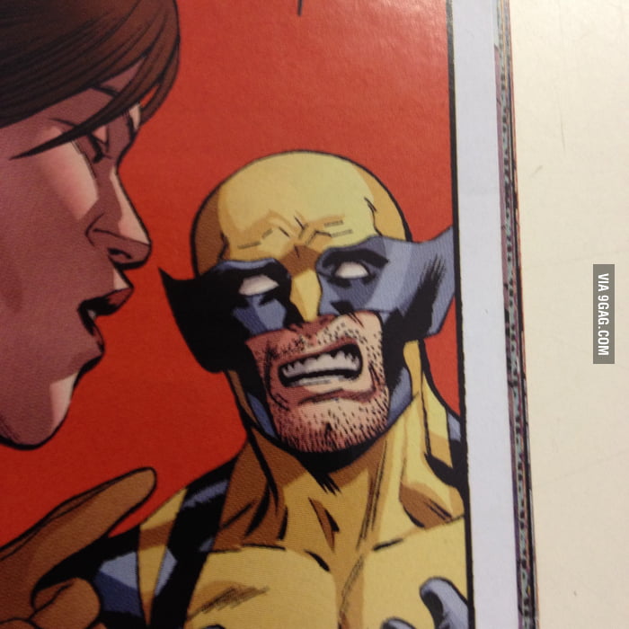 Wolverine thought that fart was safe...he thought wrong - 9GAG