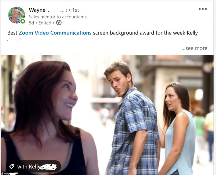 Zoom background - 9GAG